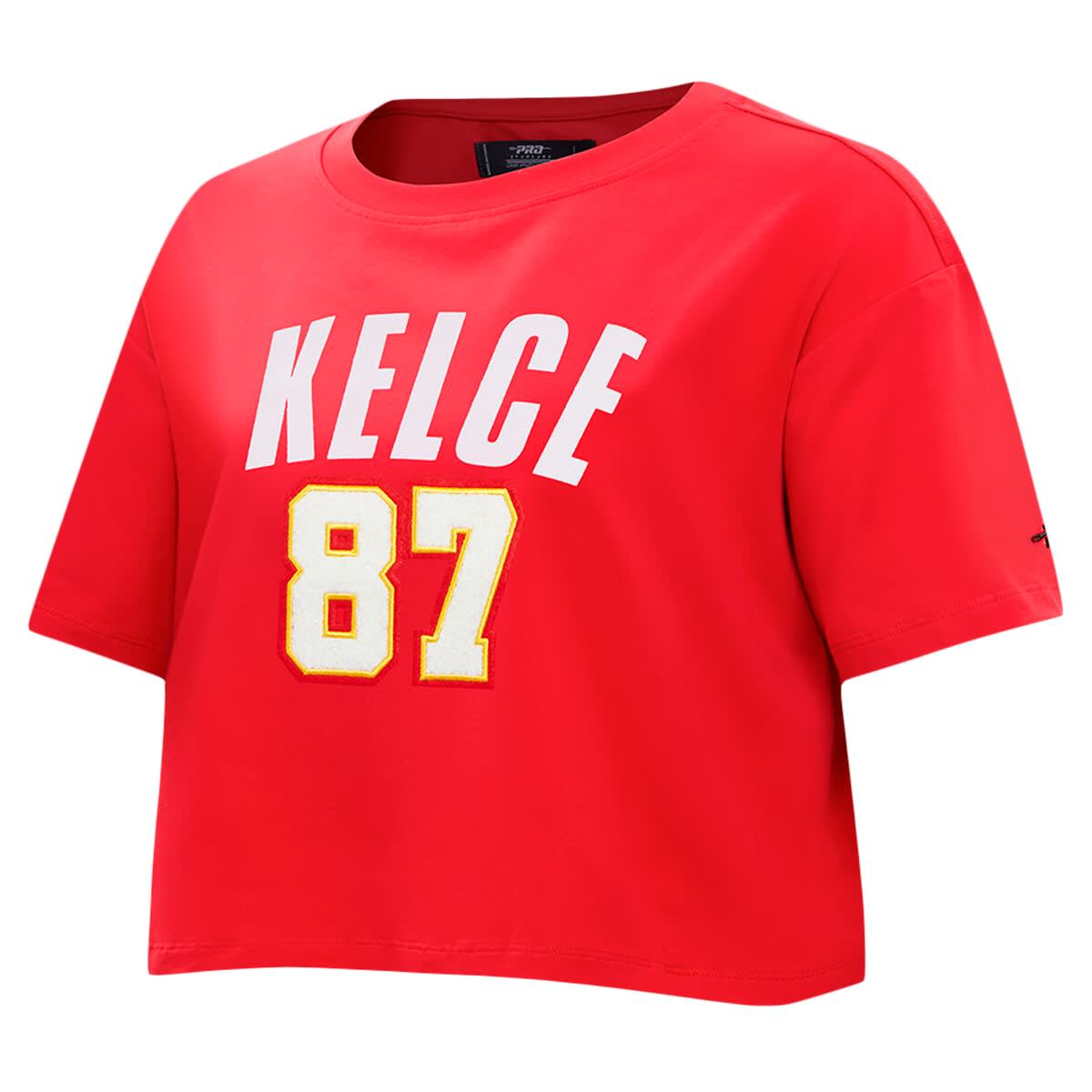 PRO STANDARD Women's Pro Standard Travis Kelce Red Kansas City Chiefs ...