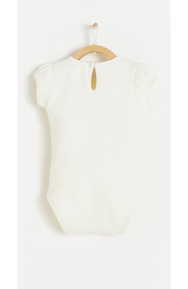 Babycottons Premium Cotton Daisy Graphic Short Sleeve Bodysuit For ...