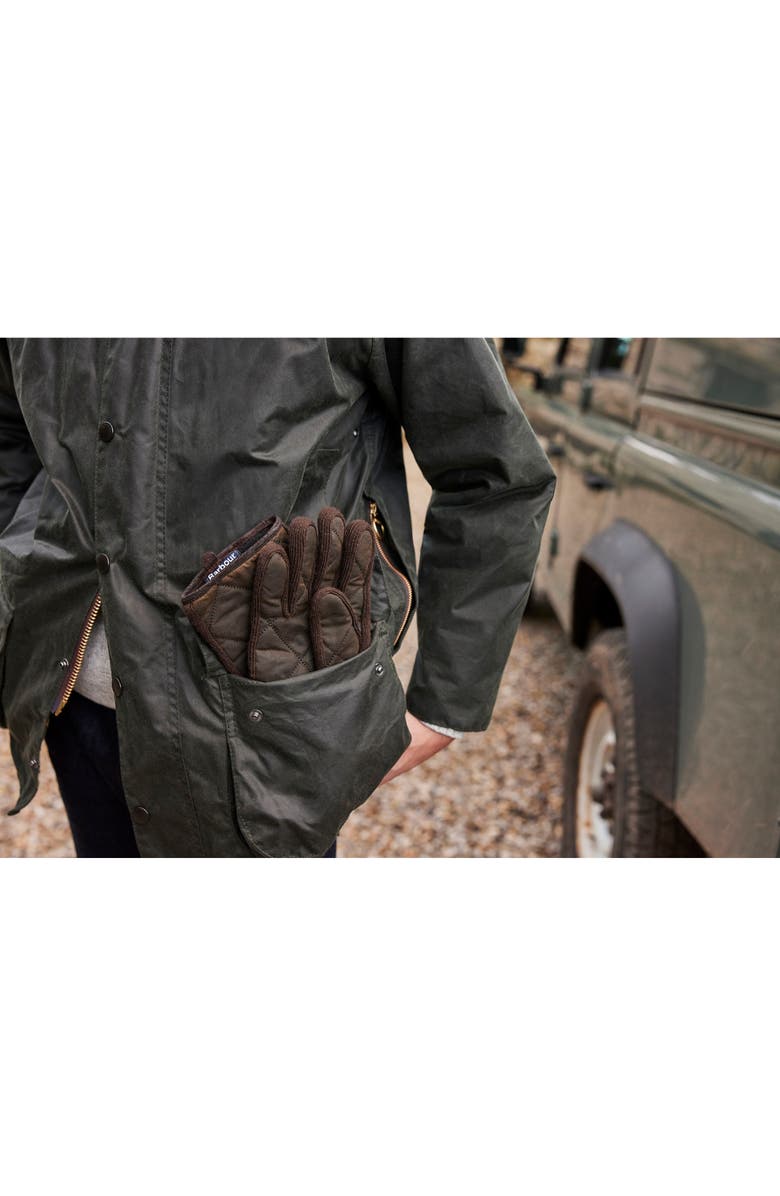 Barbour Winterdale Wax Cotton Gloves | Nordstromrack