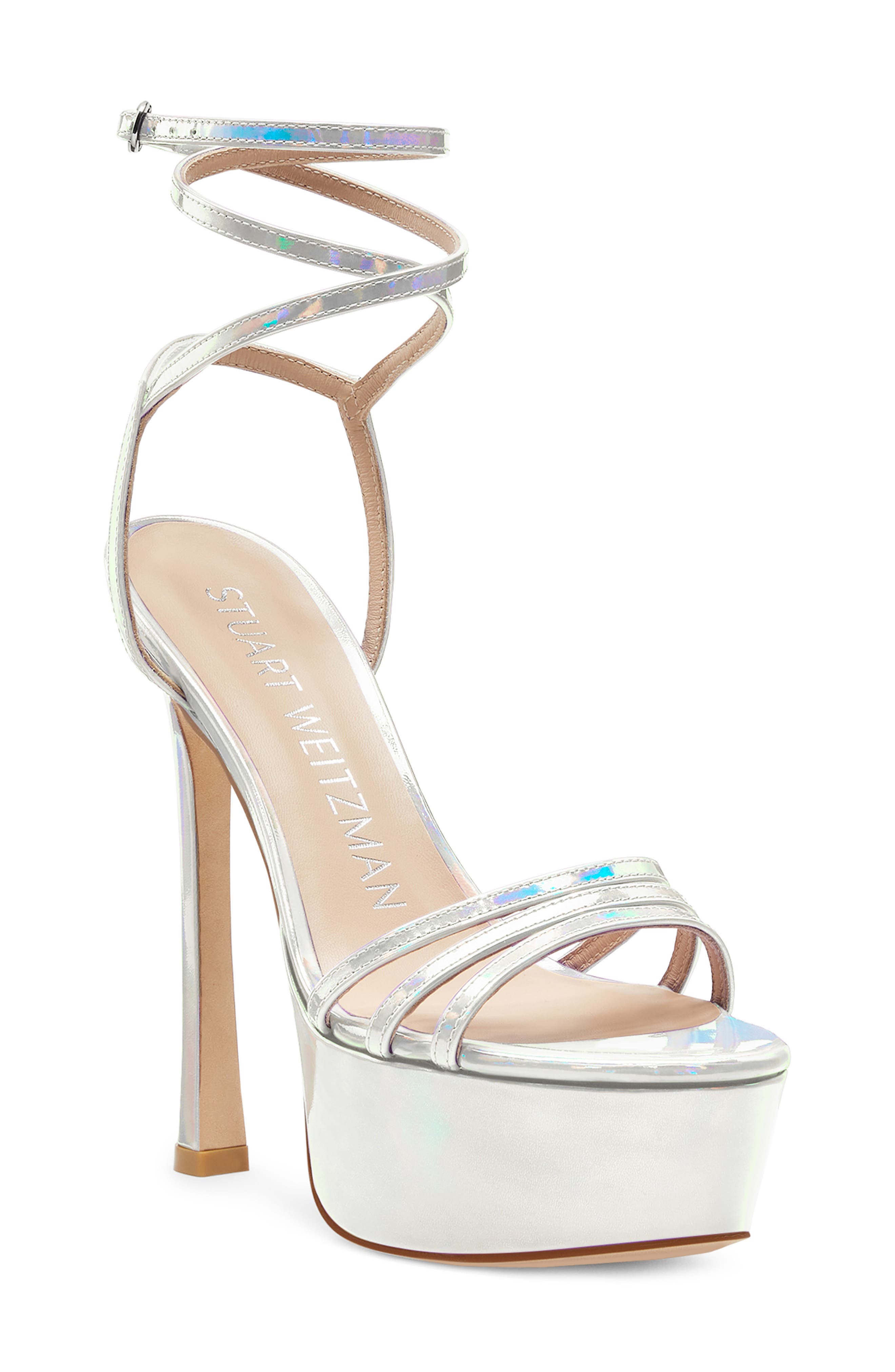 Stuart Weitzman Soirée 145 Platform Sandal (Women) | Nordstromrack
