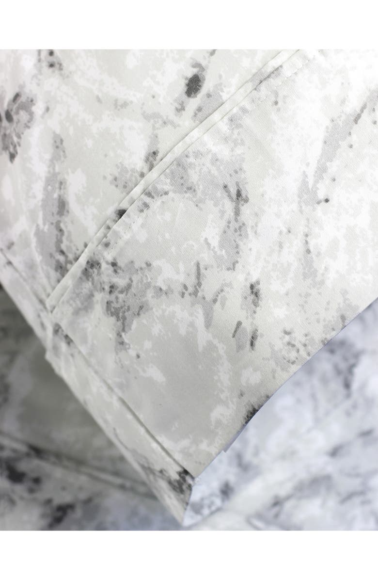 MELANGE HOME 400 Thread Count Cotton Marble Queen Sheet Set | Nordstromrack