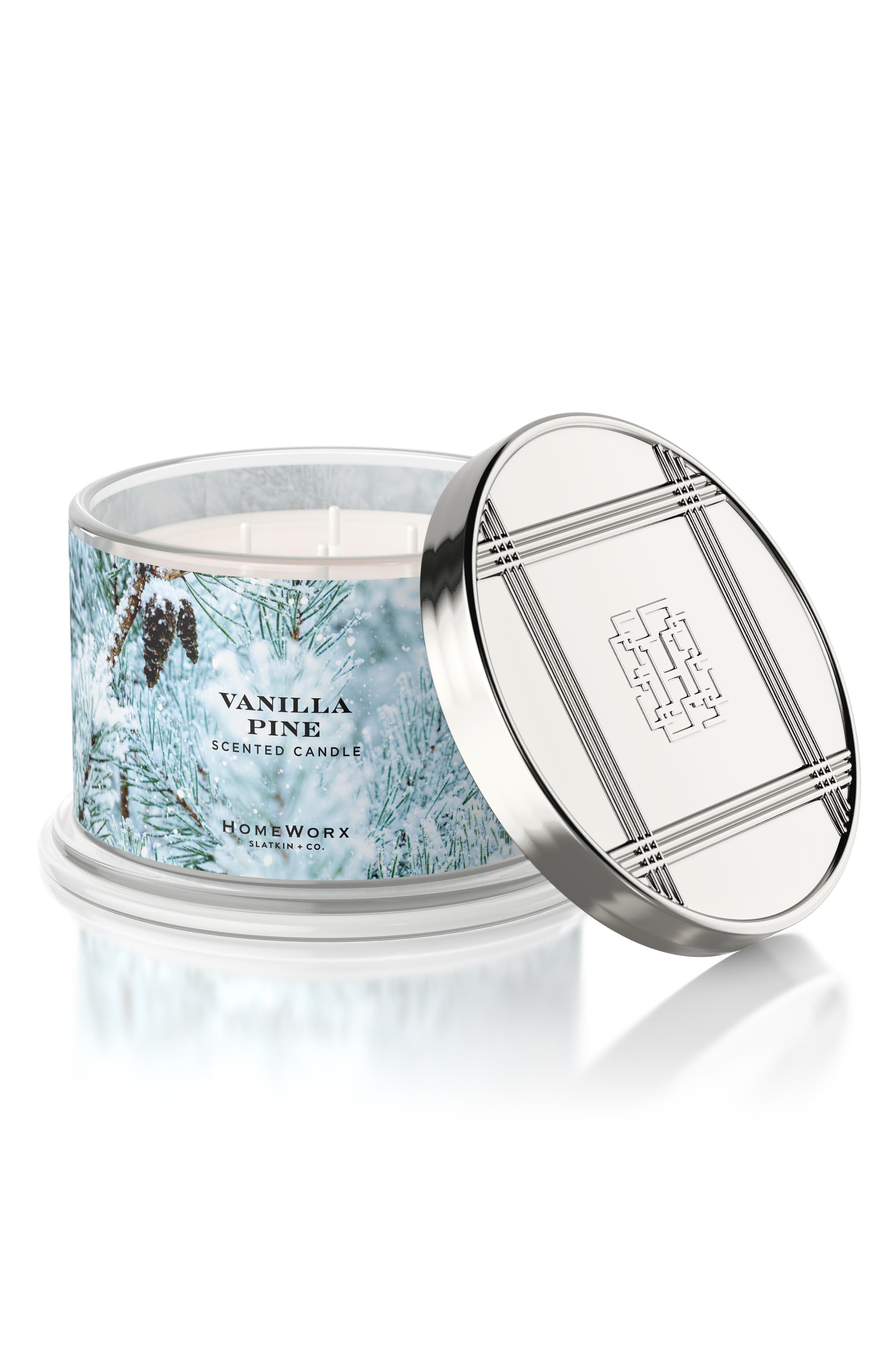HOMEWORX BY SLATKIN & CO. Vanilla Pine Scented Four-Wick Candle ...