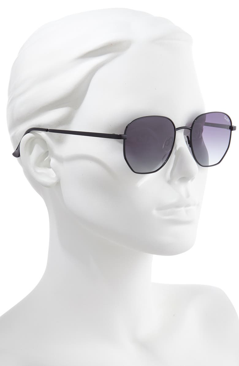 QUAY Australia Big Time 54mm Gradient Square Sunglasses | Nordstromrack