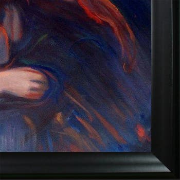 OVERSTOCK ART Vampire, 1895 with Black Matte Frame, 25" x 29 ...