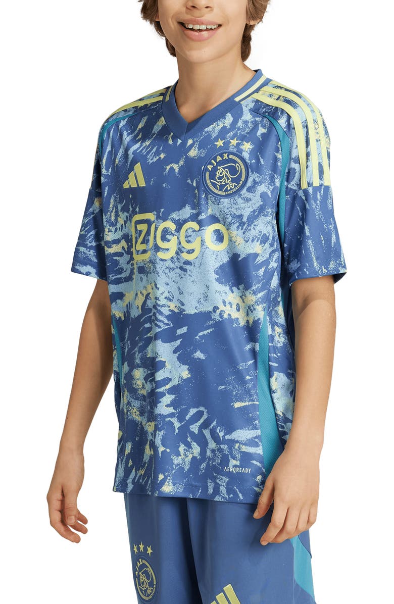 adidas Kids Ajax Amsterdam 24/25 Away AEROREADY Jersey | Nordstromrack
