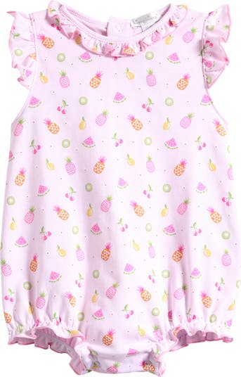 Kissy Kissy Print Pima Cotton Bubble Bodysuit | Nordstrom