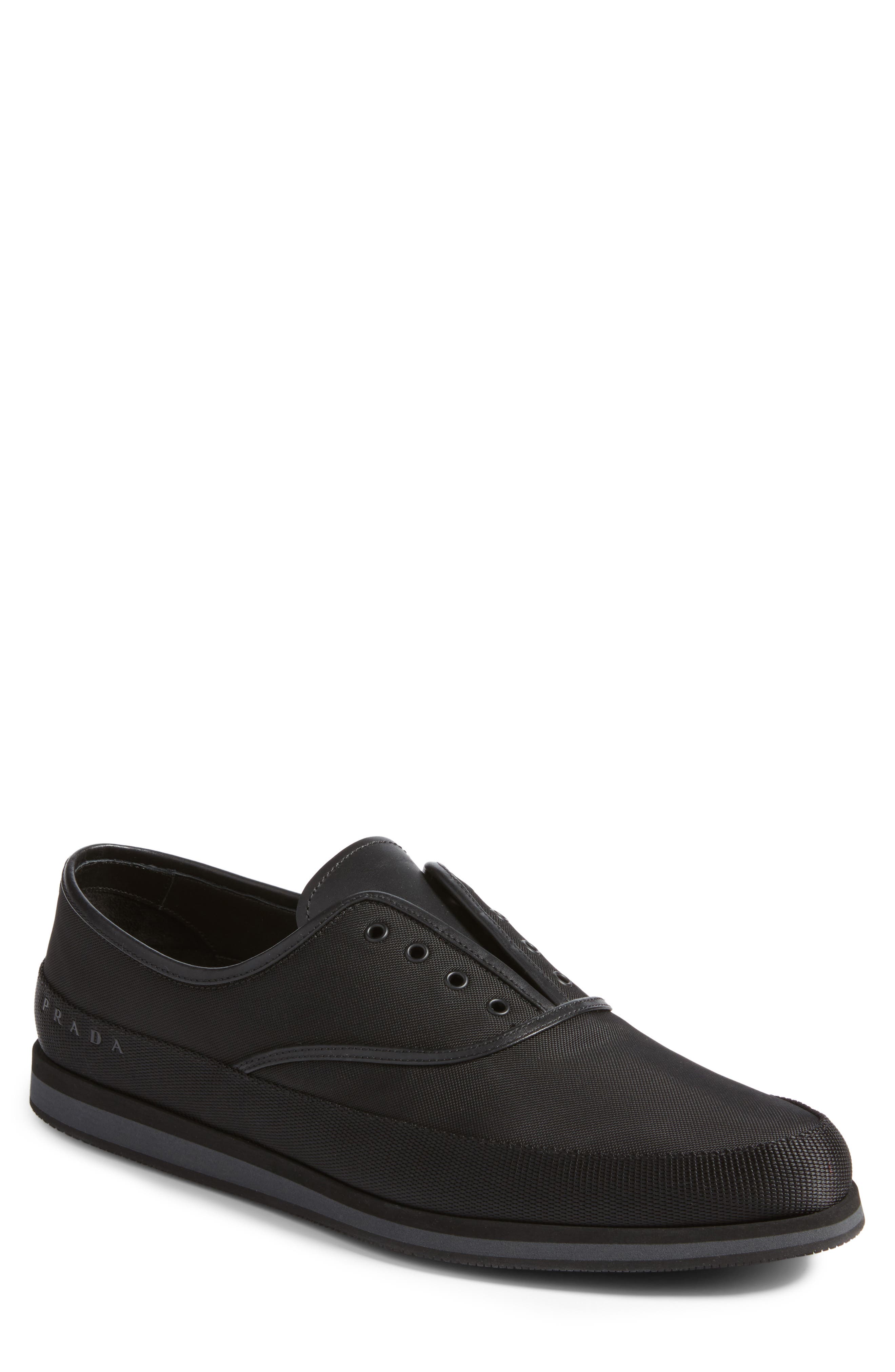 Prada Linea Rossa Laceless Oxford (Men) | Nordstrom