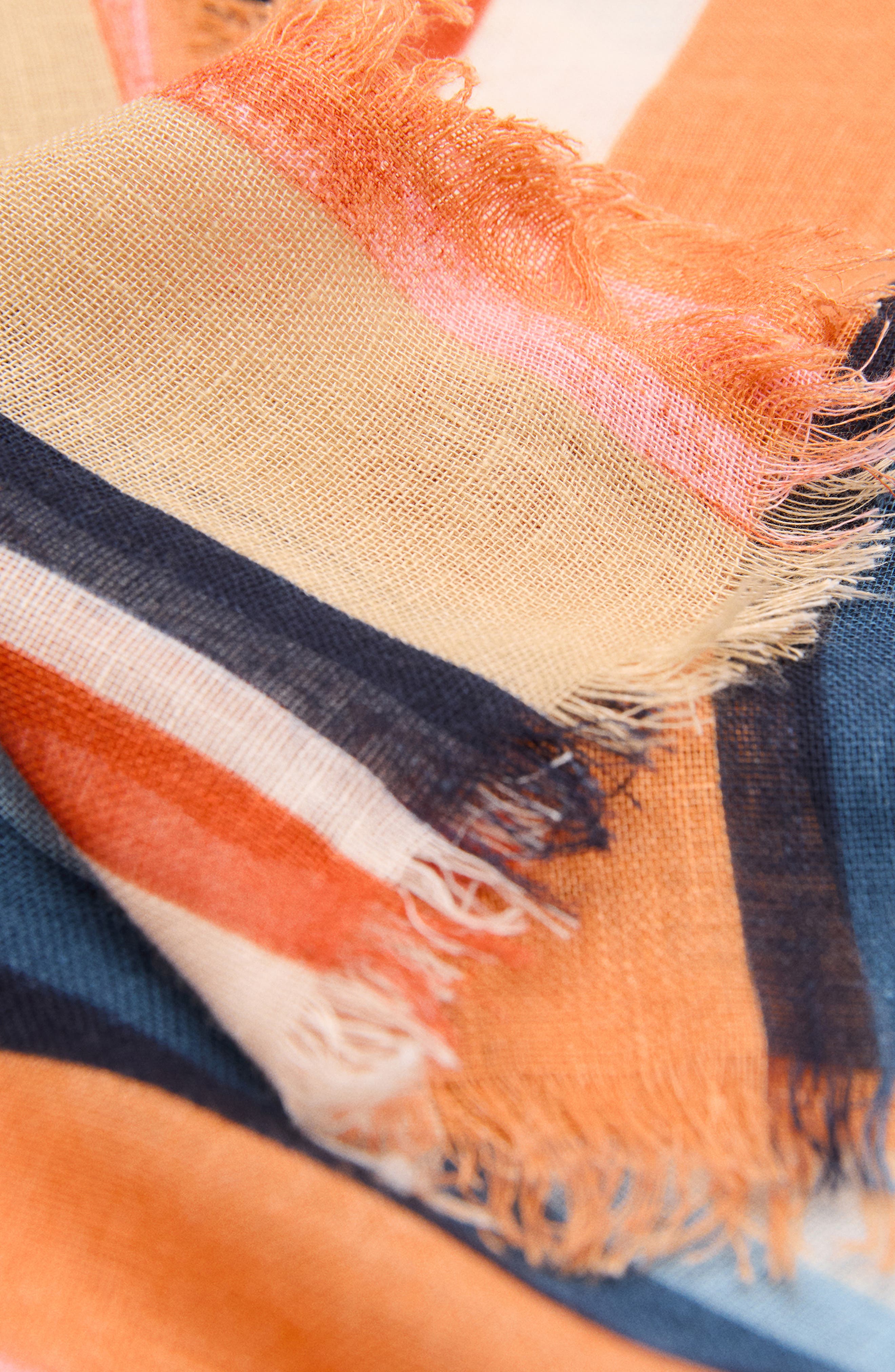 MANGO Mixed Stripe Scarf | Nordstrom