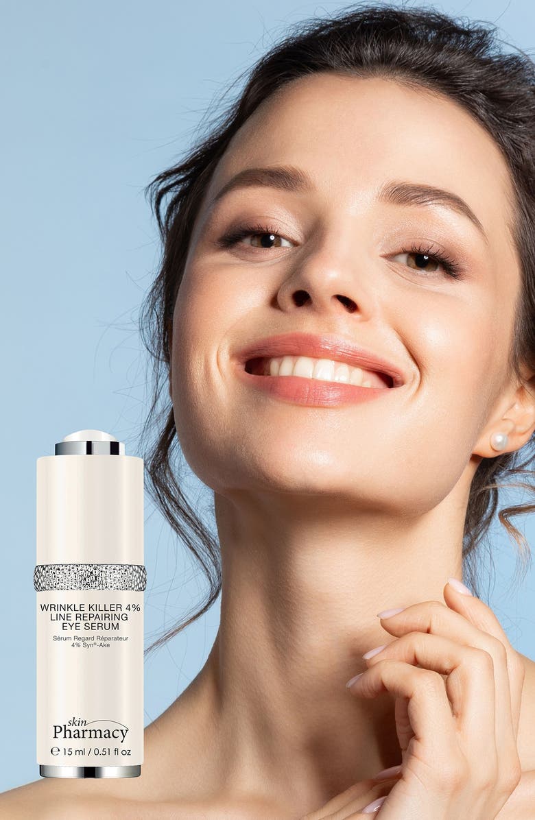 SKIN PHARMACY Wrinkle Killer 4% Line Repairing Eye Serum $85 Value ...