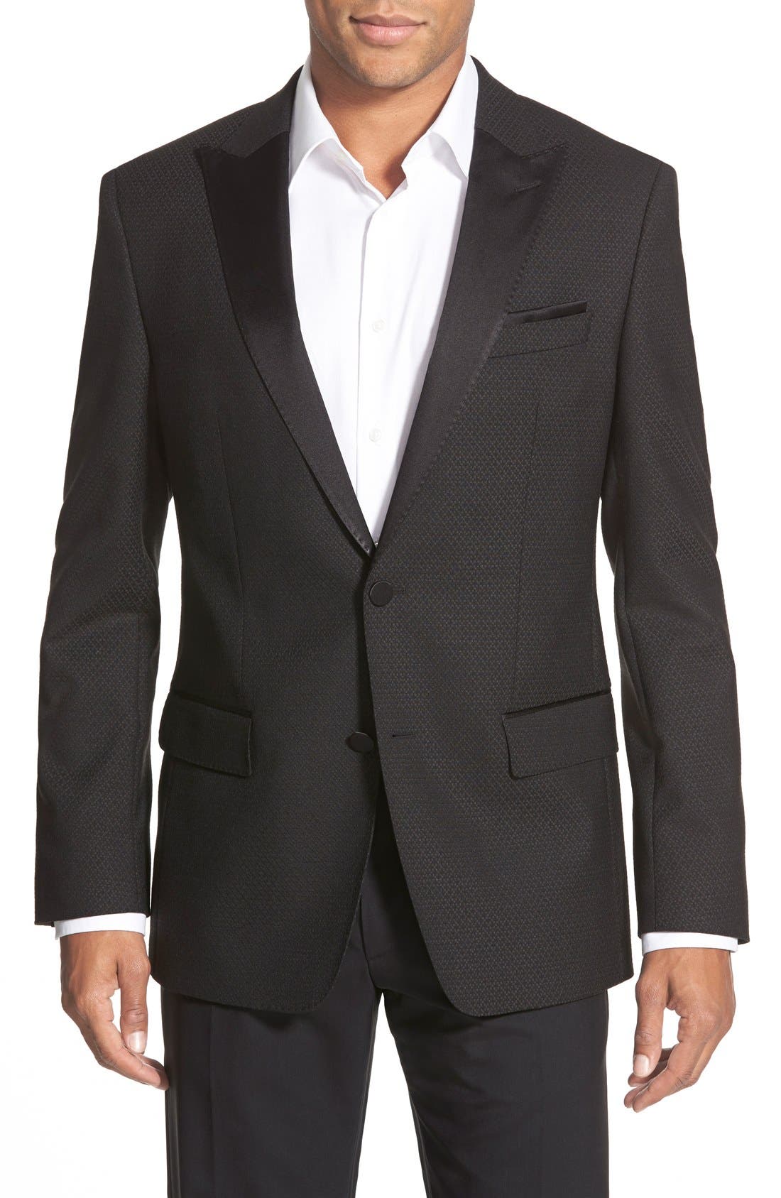 zzDNUHugo Boss BOSS 'Hayford' Trim Fit Wool Blend Dinner Jacket | Nordstrom