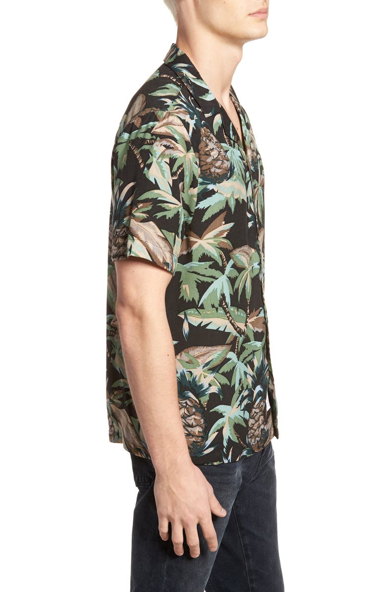 Native Youth Night Beach Woven Shirt | Nordstrom