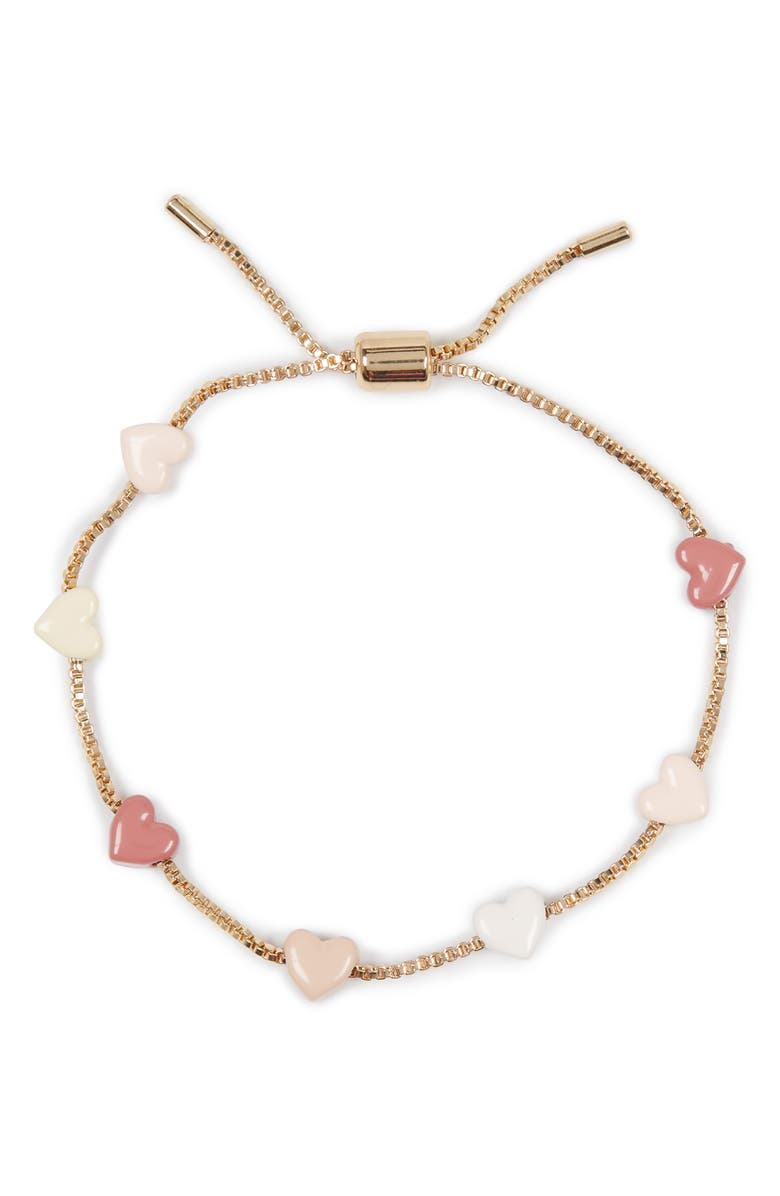 BaubleBar Heart Charm Line Bracelet | Nordstromrack