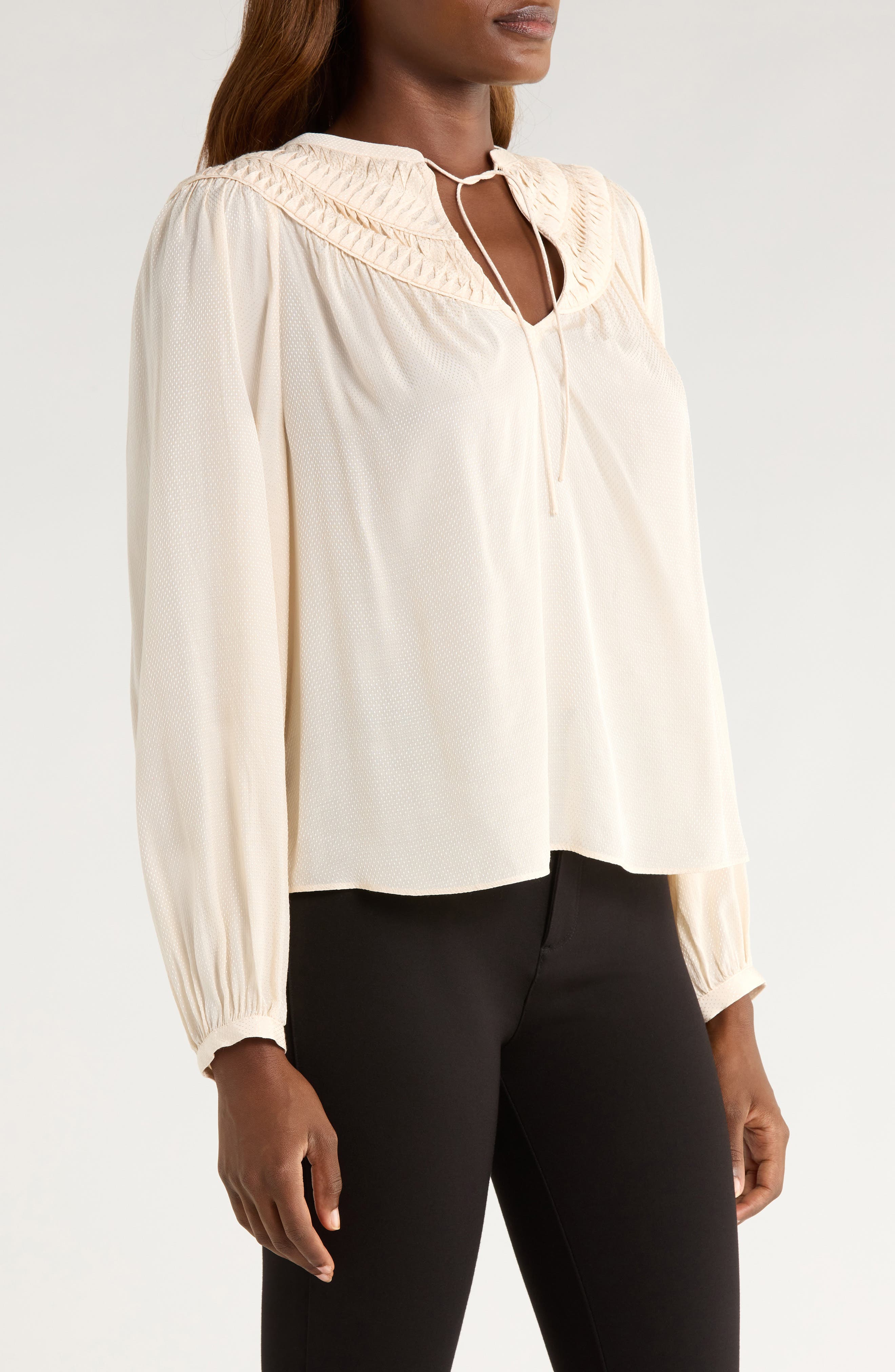 PAIGE Milani Swiss Dot Top | Nordstromrack