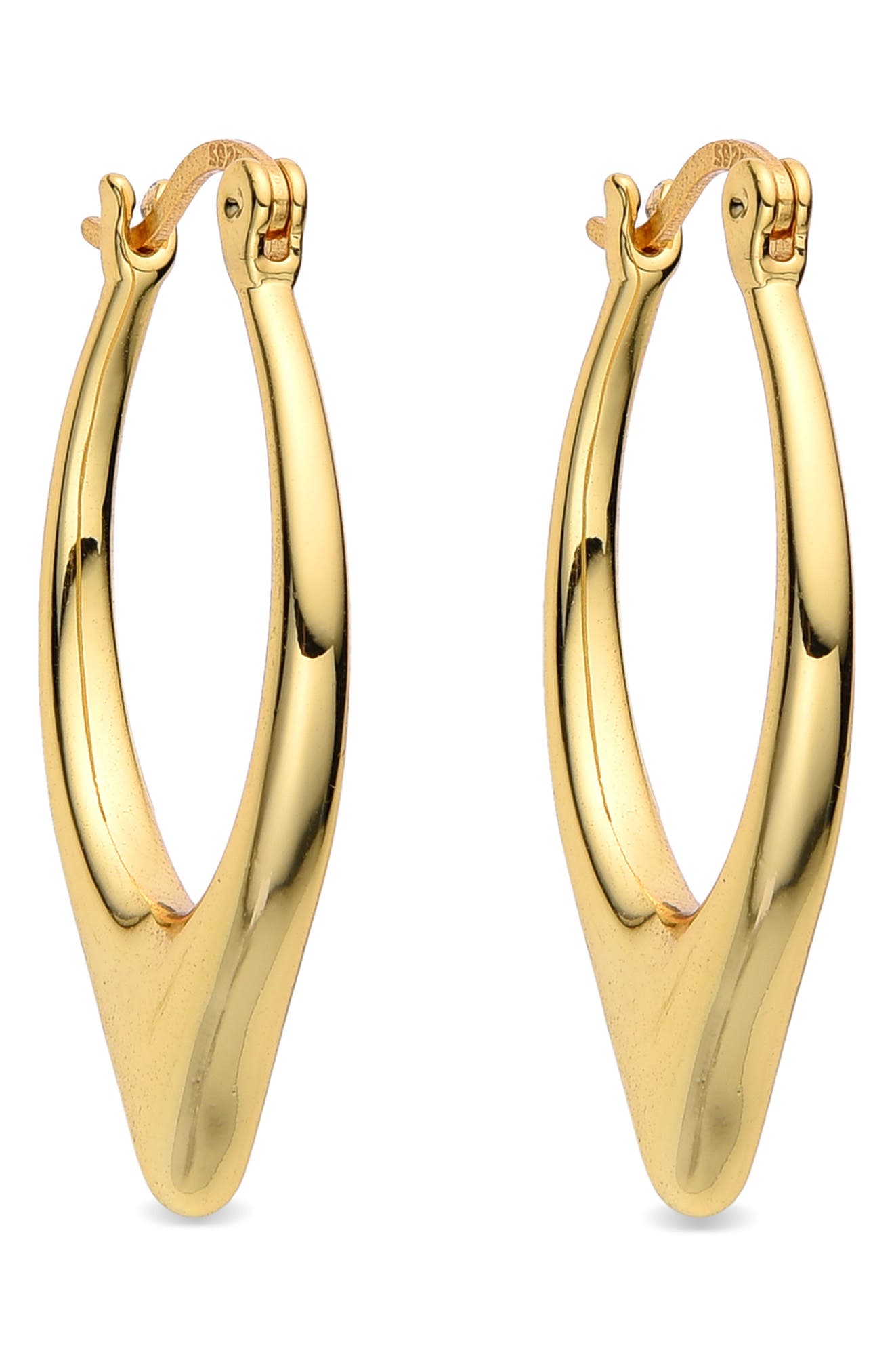 EYE CANDY LOS ANGELES Mya Drop Hoop Earrings | Nordstromrack
