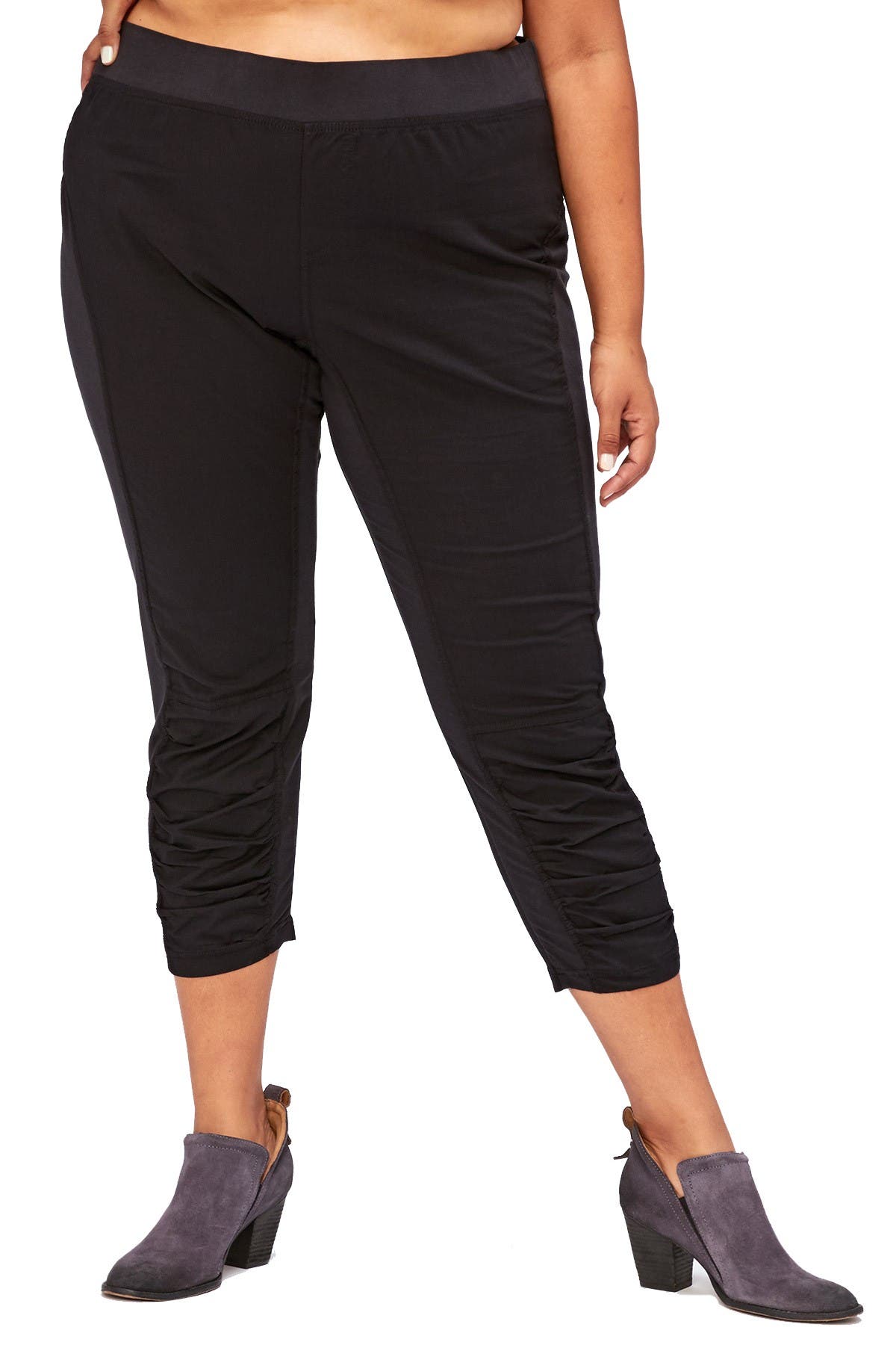XCVI Wearables Jetter Ruched Crop Leggings | Nordstromrack