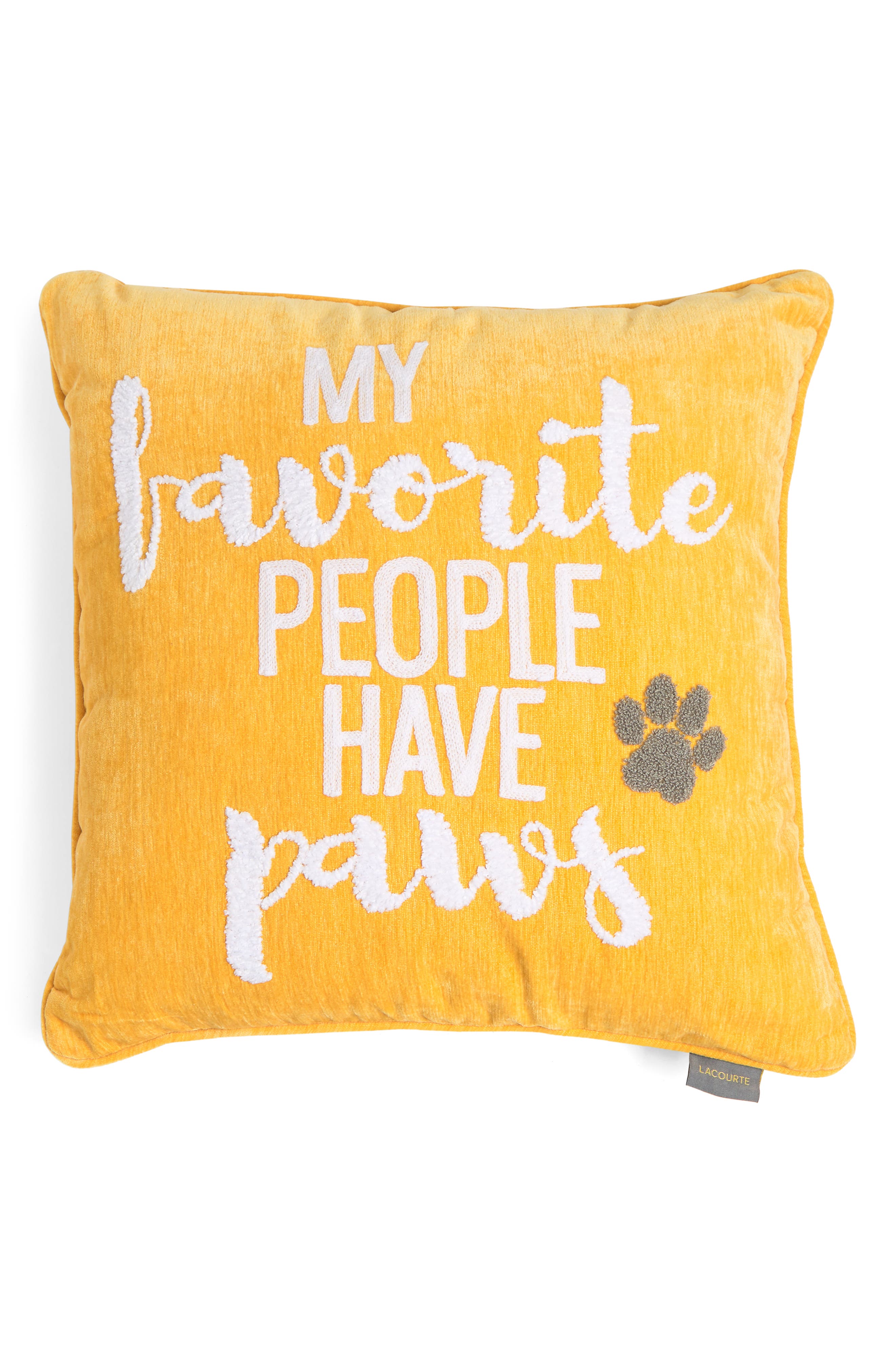 ENVOGUE Favorite People Square Throw Pillow | Nordstromrack