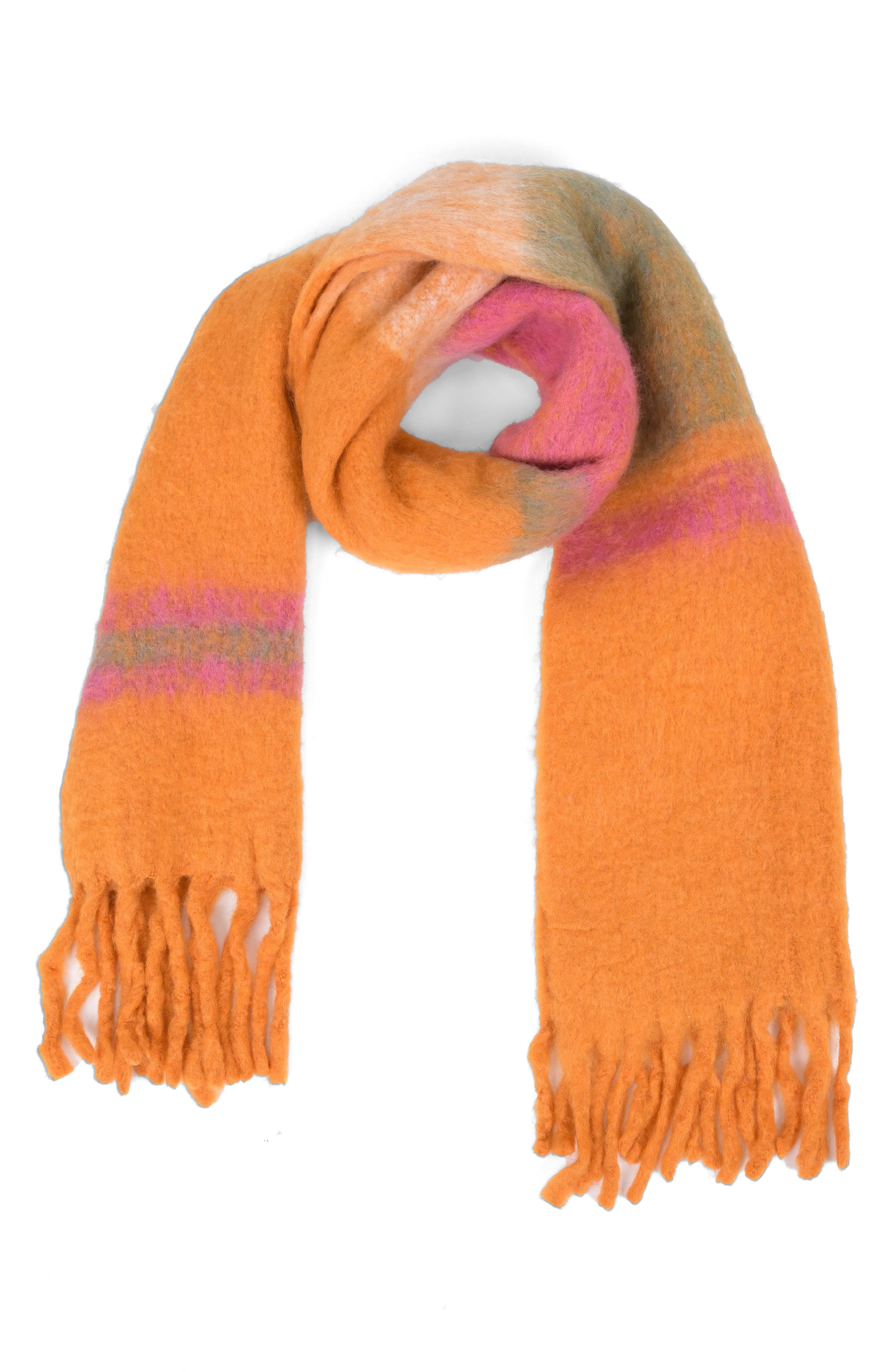 Vismaya Fringe Trim Scarf | Nordstromrack