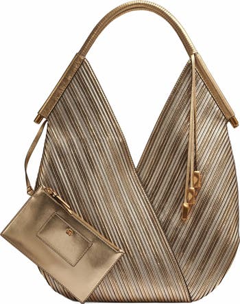 Donna Karan New York Baldwin Large Metallic Shoulder Bag | Nordstrom