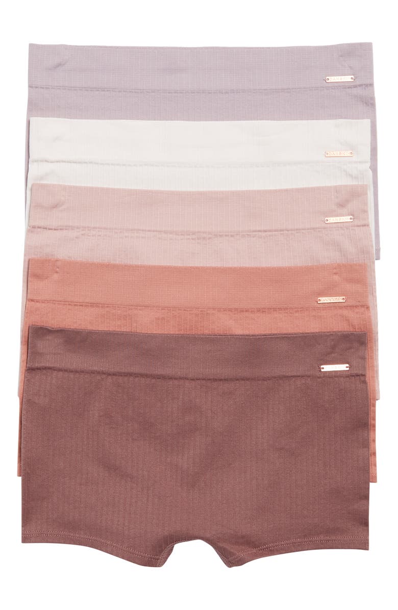 Danskin 5-Pack Seamless Boxer Shorts | Nordstromrack