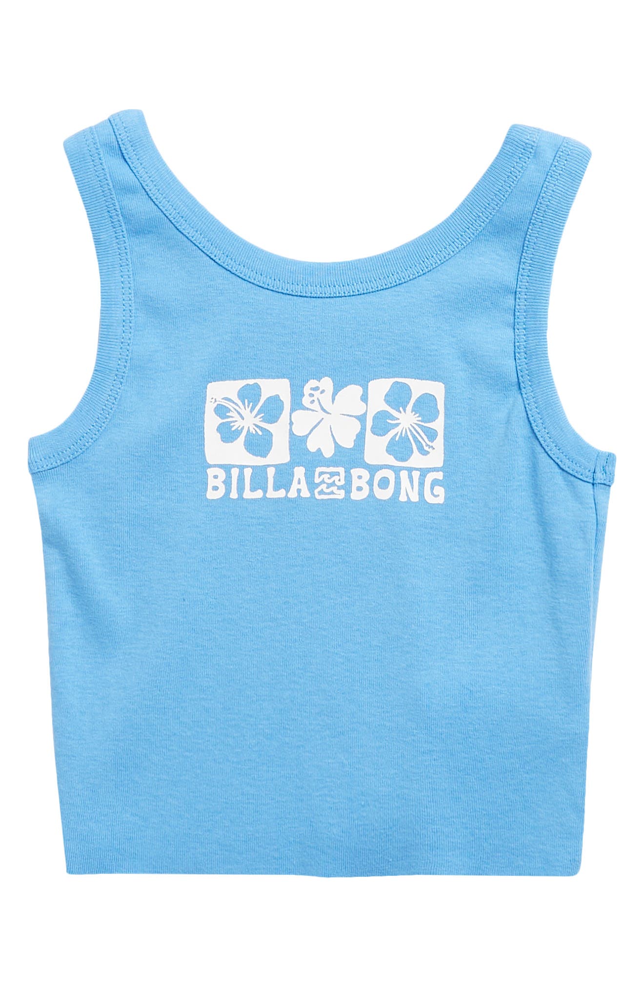 Billabong Kids' Heat Wave Cotton Graphic Crop Tank | Nordstromrack