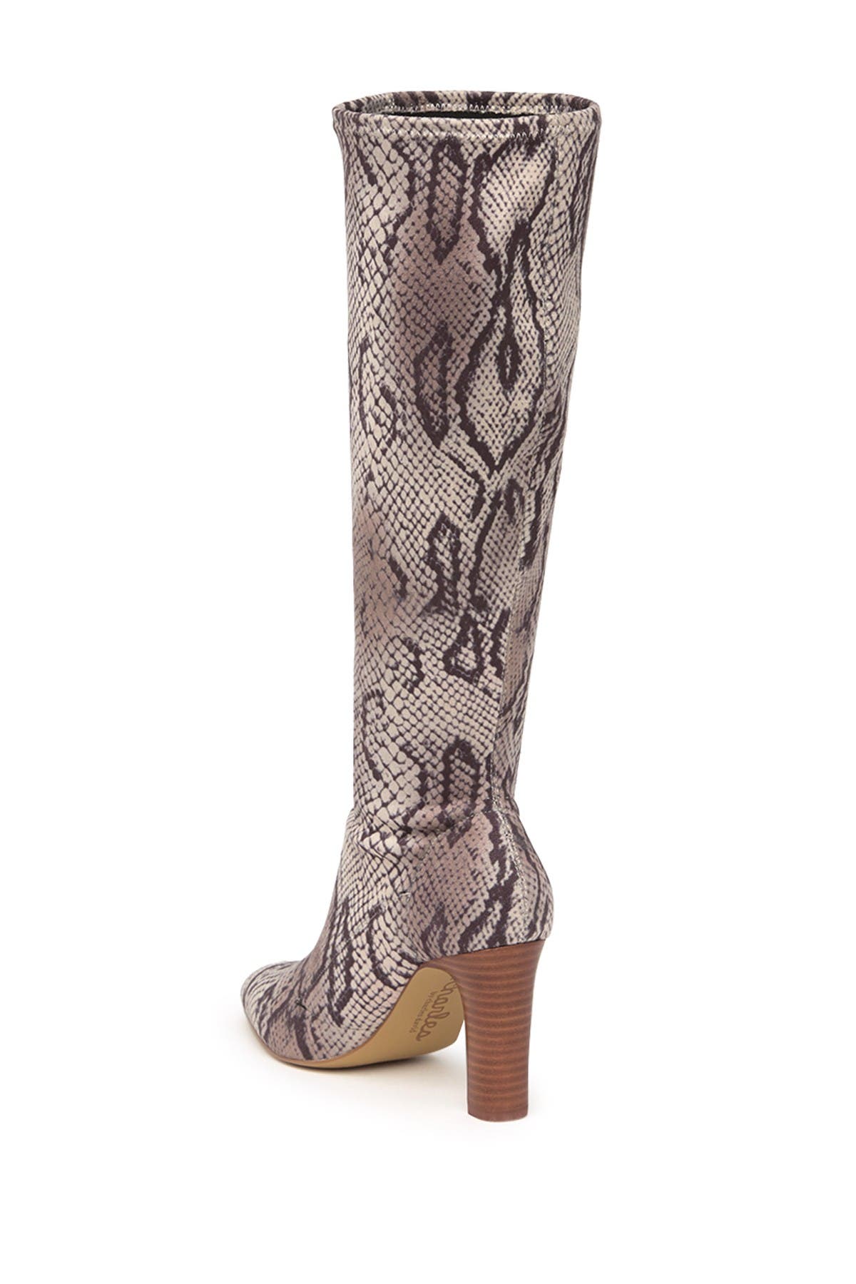 Charles David Dalton Snake Print Knee High Boot | Nordstromrack