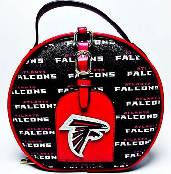 CUCE Atlanta Falcons Repeat Logo Round Bag | Nordstrom