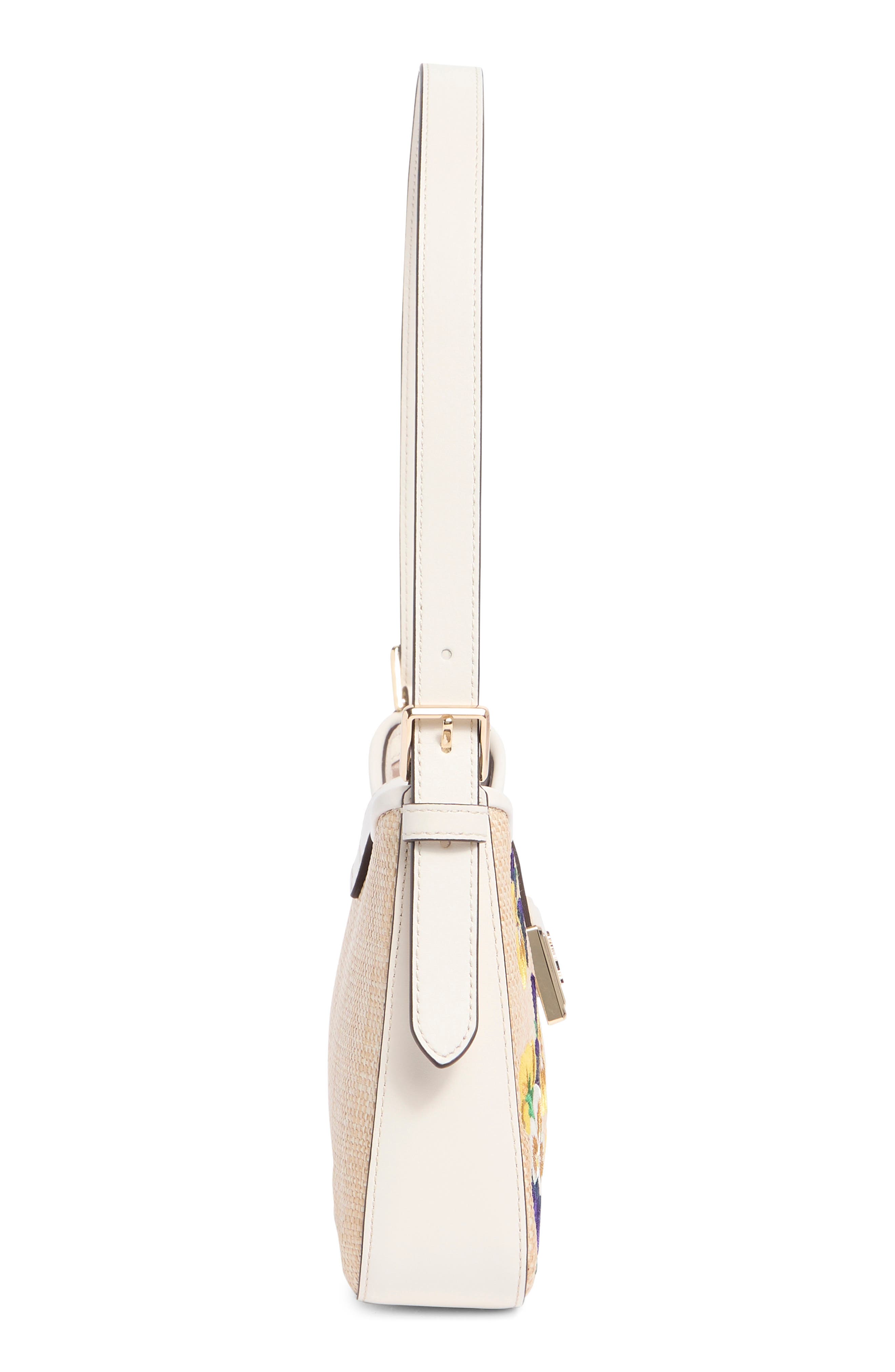 Kate Spade New York reegan pansy straw shoulder bag | Nordstromrack