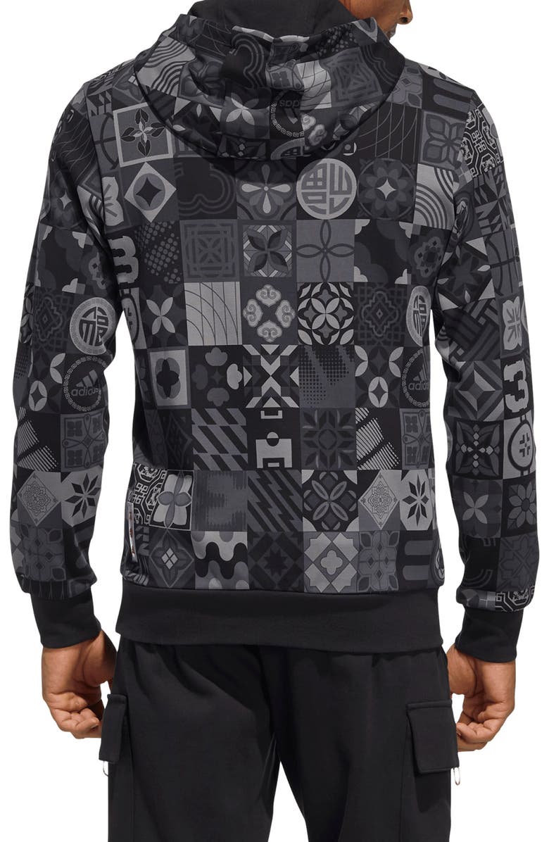 adidas Lunar New Year Cotton Graphic Hoodie | Nordstromrack