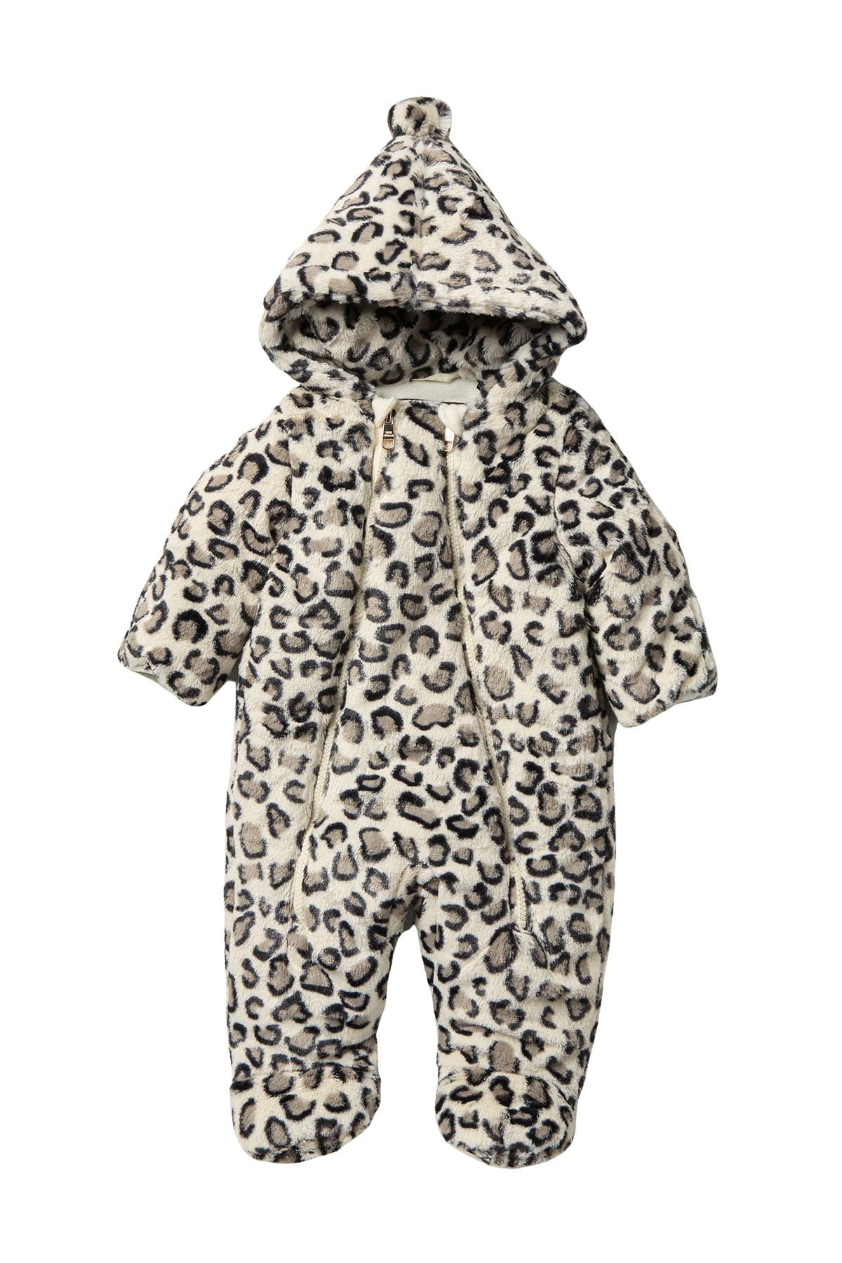 Steve Madden Faux Fur Leopard Print Snowsuit | Nordstromrack