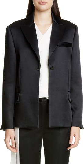 PARTOW Owen Bonded Satin Jacket | Nordstrom