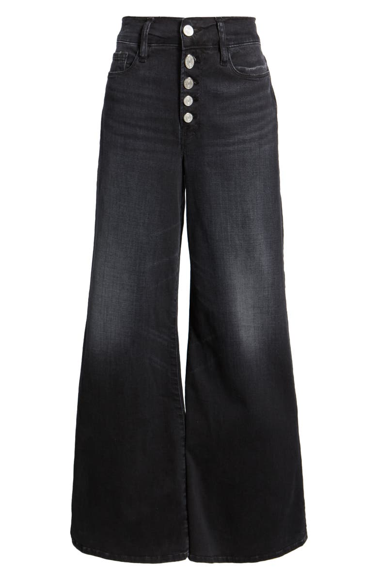FRAME Le Palazzo High Waist Button Fly Wide Leg Jeans | Nordstromrack