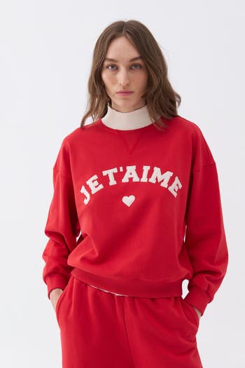 Nocturne Embroidered Sweatshirt | Nordstrom