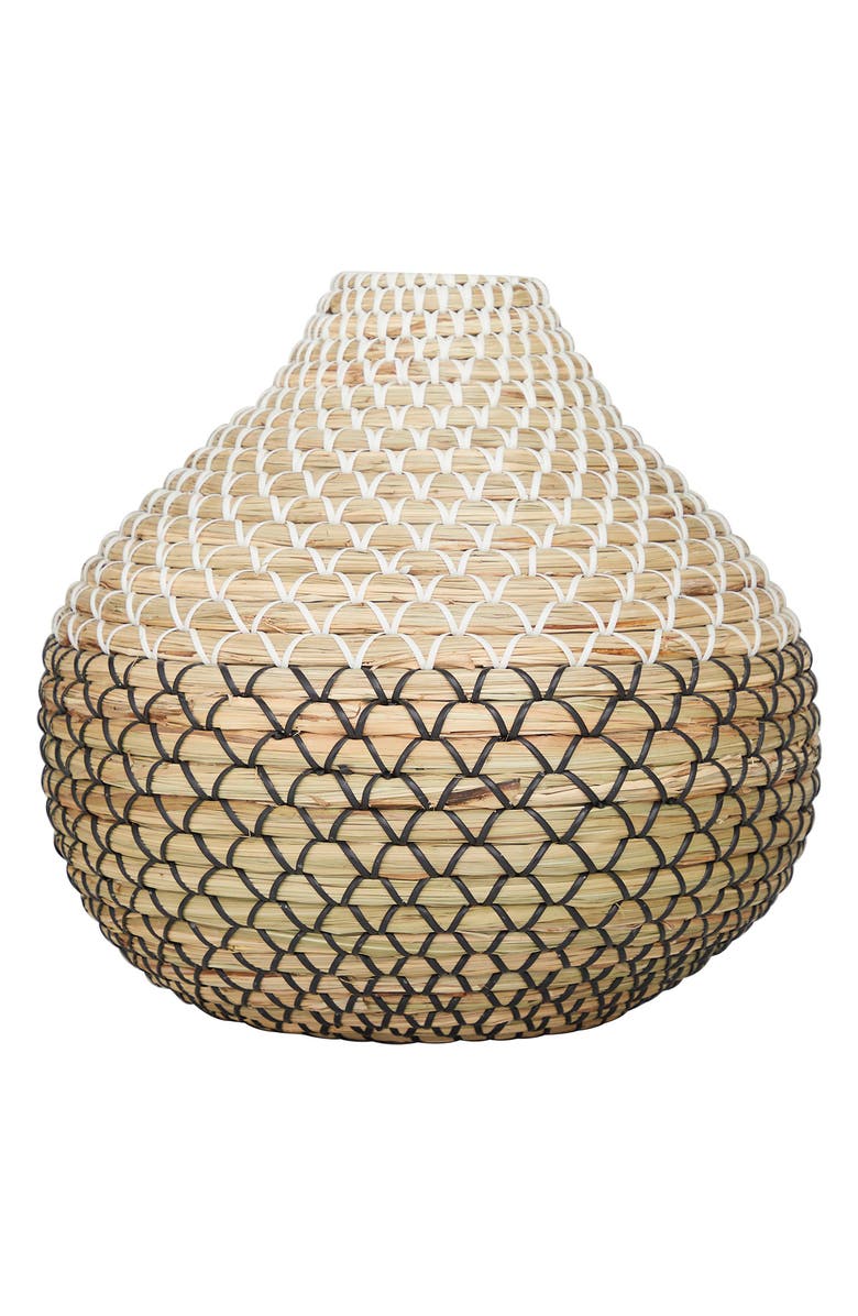 GINGER BIRCH STUDIO Brown Seagrass Handmade Woven Vase | Nordstromrack