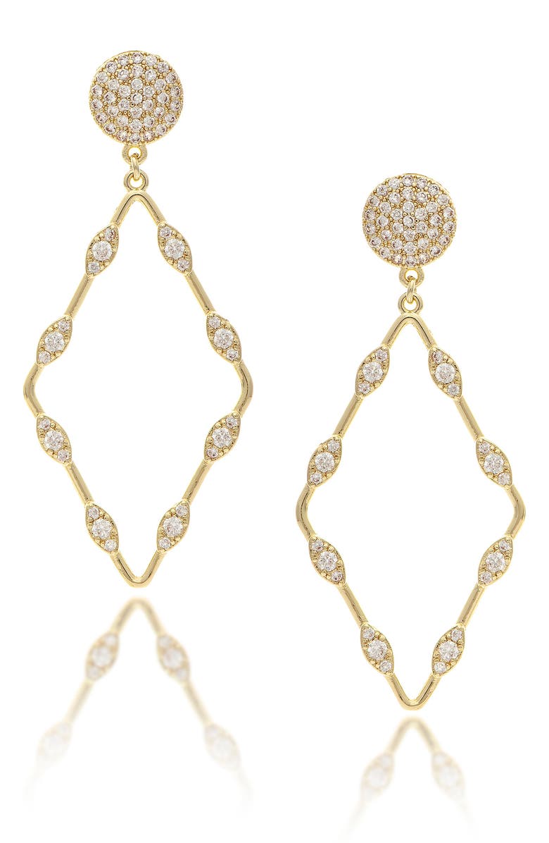 RIVKA FRIEDMAN Diamod-Shaped CZ Earrings | Nordstromrack