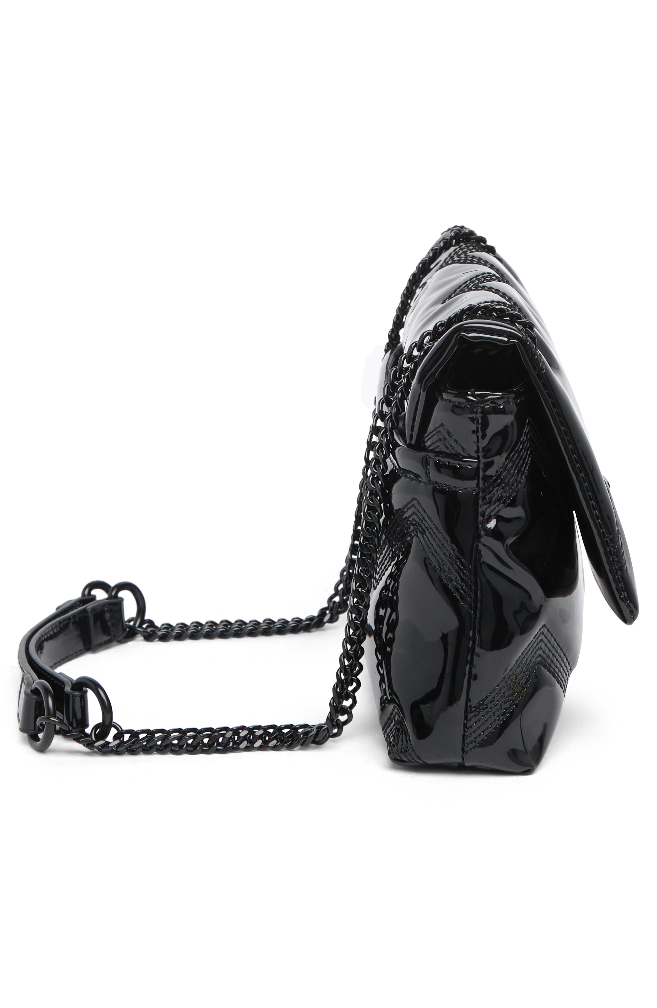 Betsey Johnson Twist Lock Heart Quilted Convertible Crossbody Bag ...