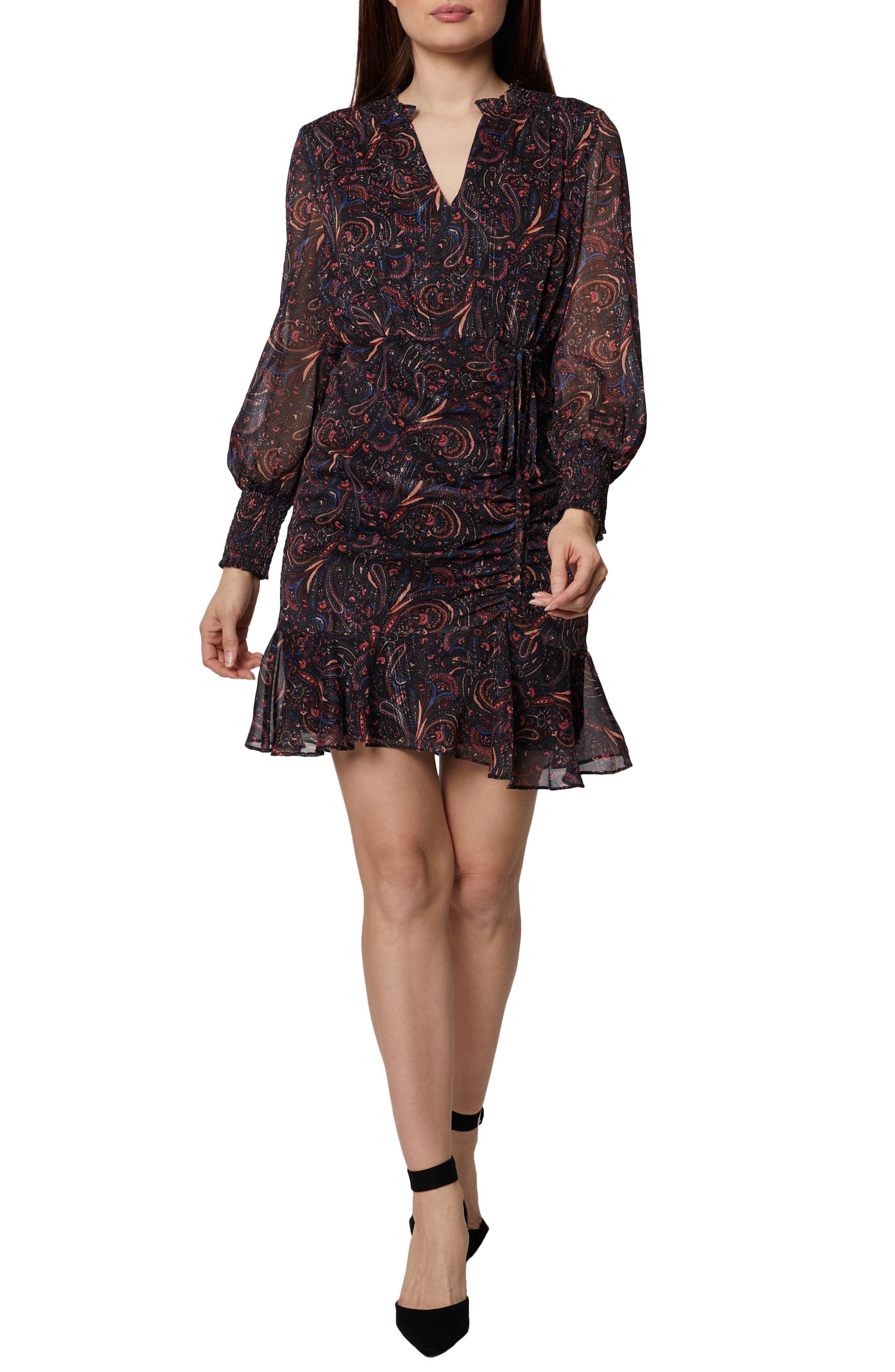 SAGE COLLECTIVE Paisley Mini Dress | Nordstromrack