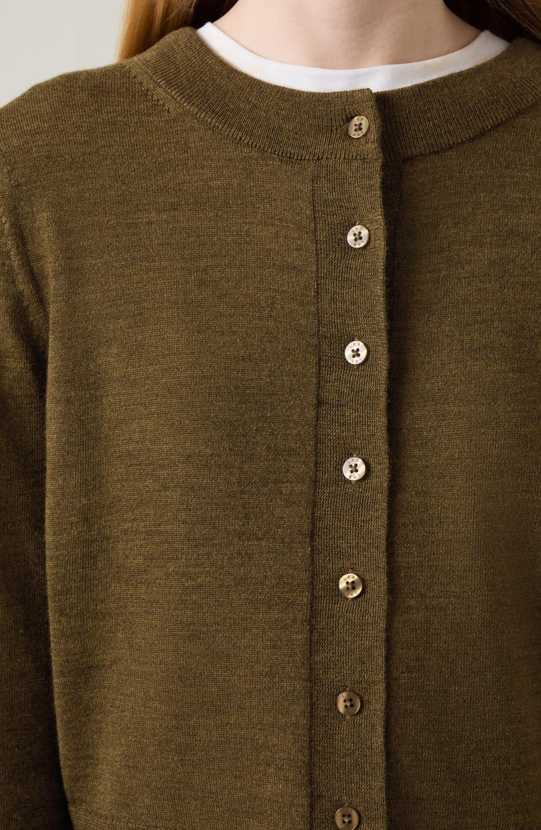 LK Bennett Connie Merino Wool Cardigan | Nordstromrack