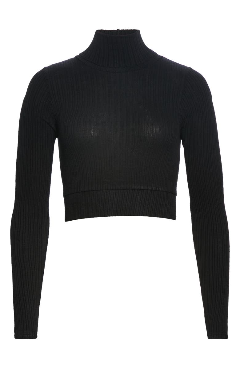 NSF Clothing Bridget Crop Turtleneck Top | Nordstromrack