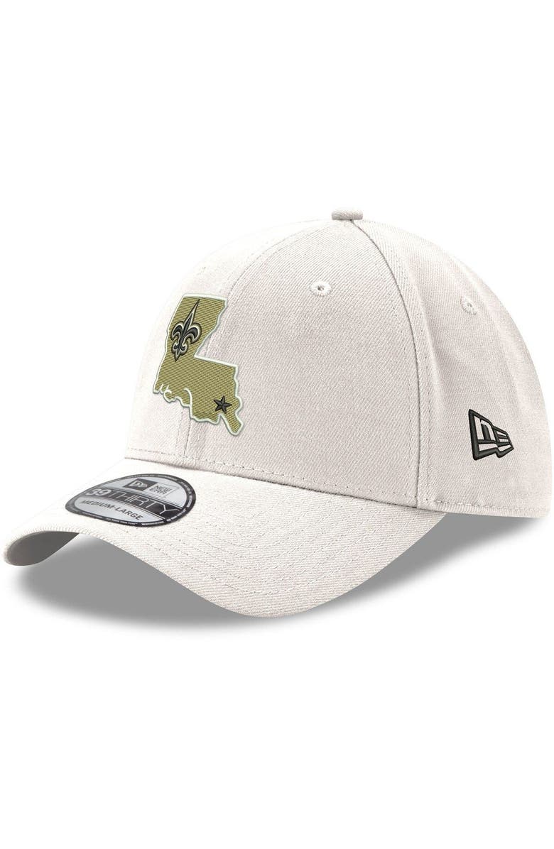 New Era Men's New Era White New Orleans Saints Alternate Logo Iced II ...