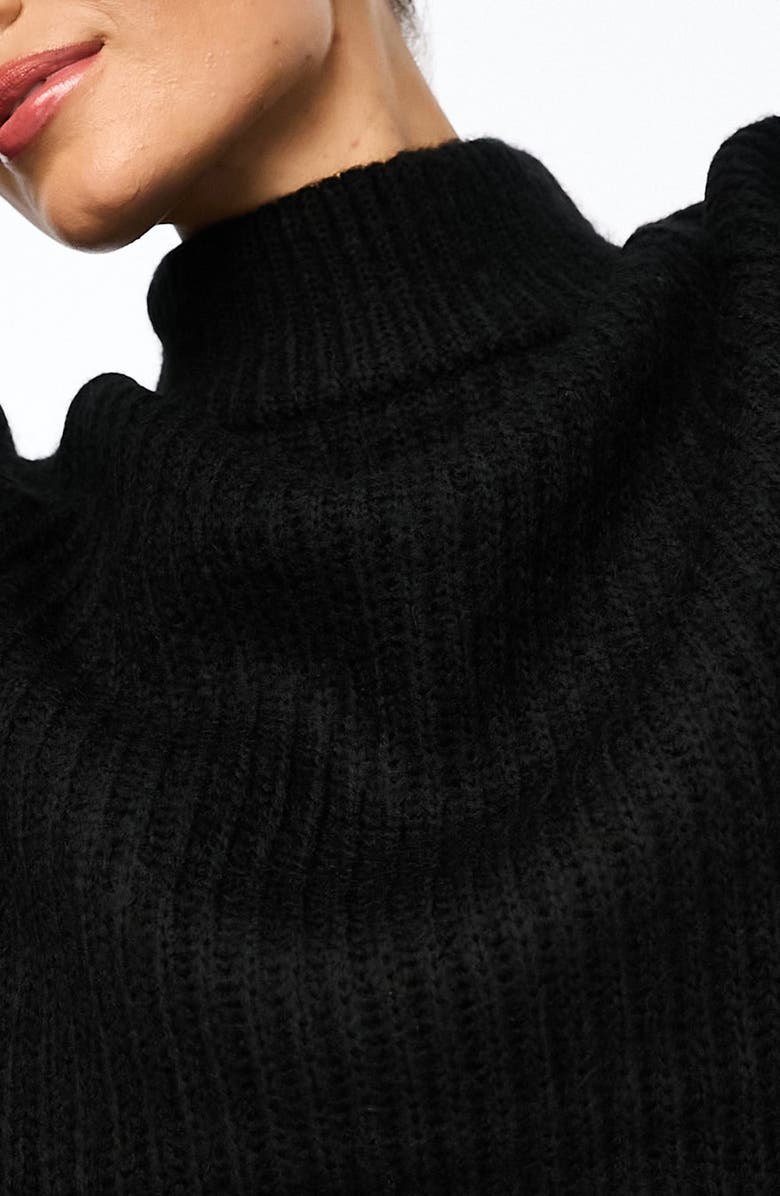 ASOS DESIGN Mock Neck Rib Sweater | Nordstrom