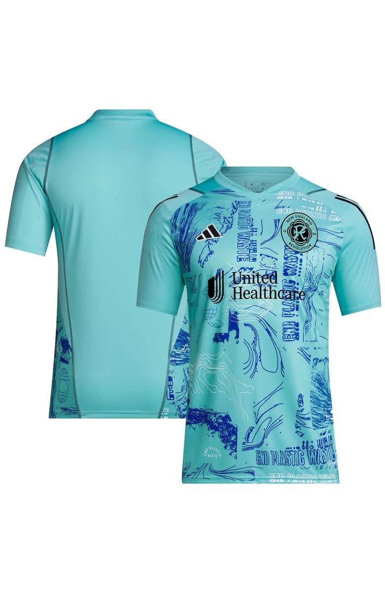 adidas Men's adidas Green New England Revolution 2023 One Planet ...
