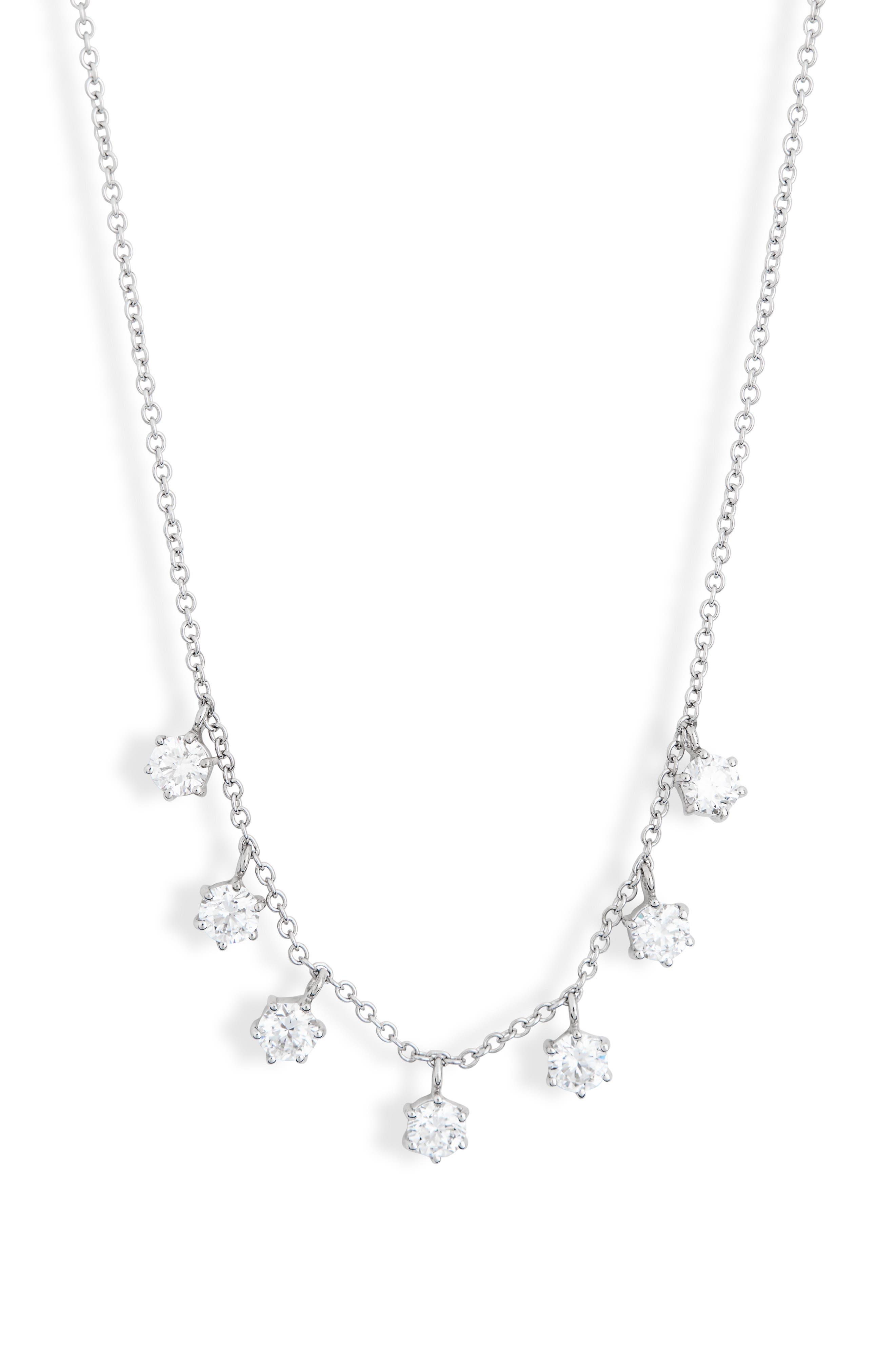 Meira T Diamond Charm Necklace | Nordstromrack