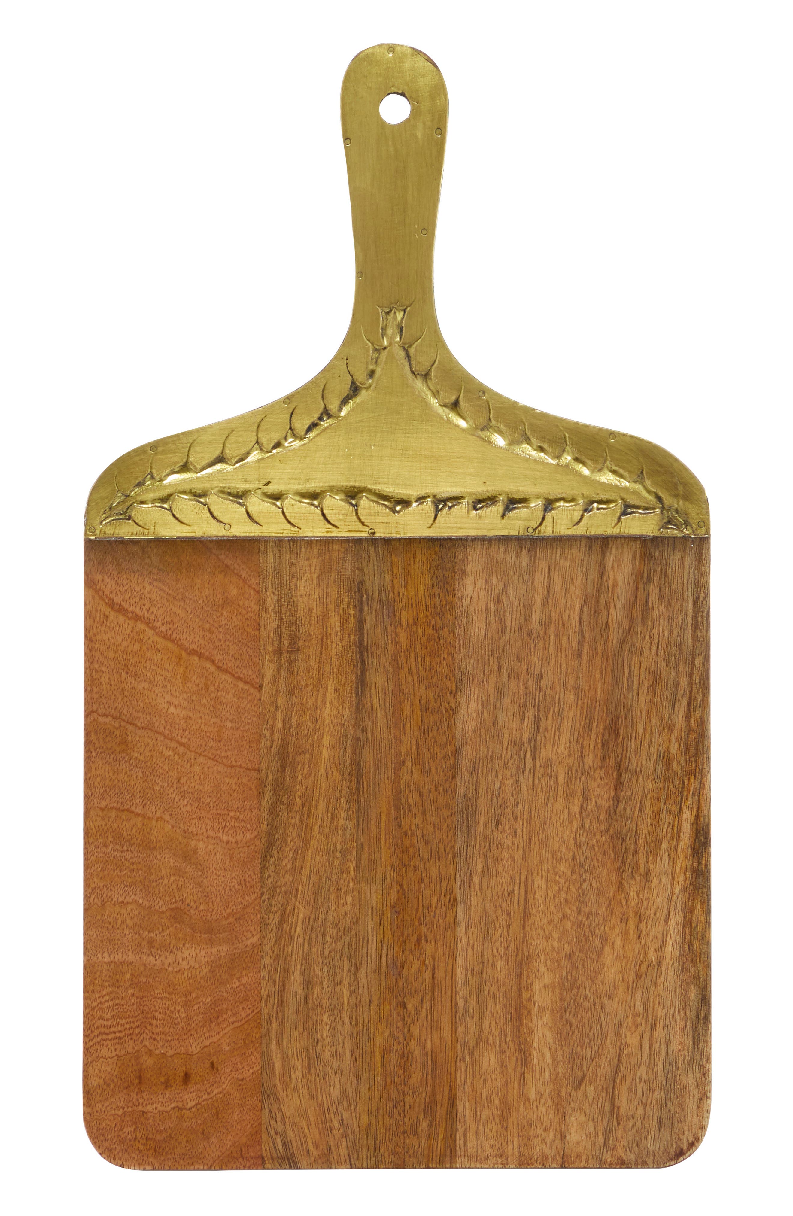 SONOMA SAGE HOME Brown Wood Glam Cutting Board | Nordstromrack