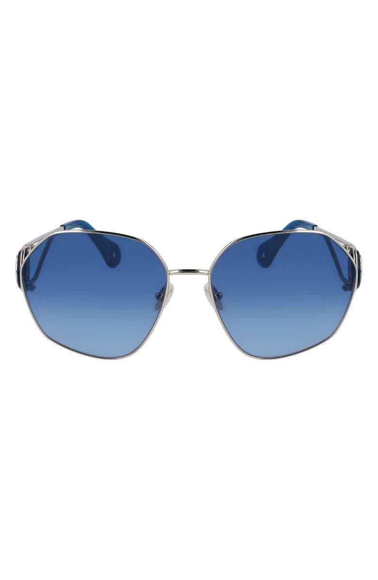 Lanvin Mother & Child 62mm Oversize Rectangular Sunglasses | Nordstromrack