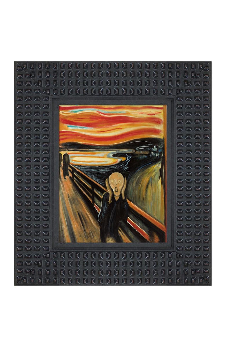 OVERSTOCK ART The Scream - Framed Oil Reproduction of an Original ...