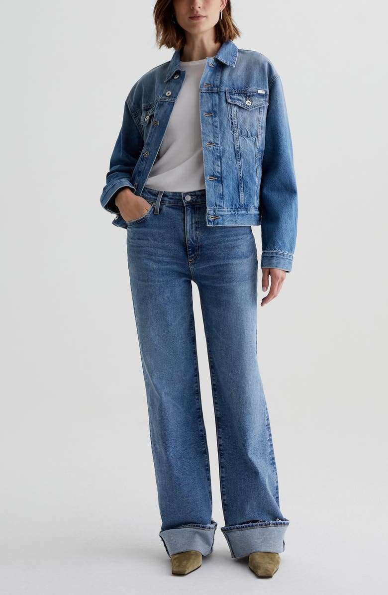 AG Kora High Waist Wide Leg Jeans | Nordstromrack