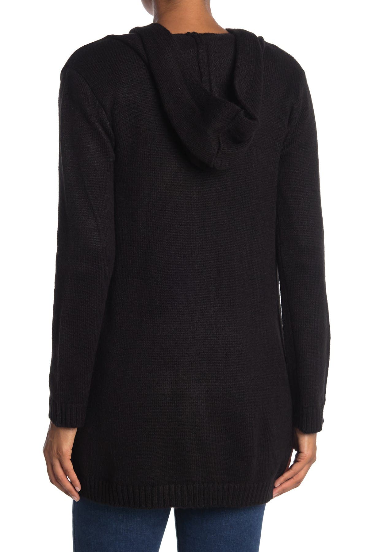 Love By Design Solid Mossy Hooded Cardigan | Nordstromrack