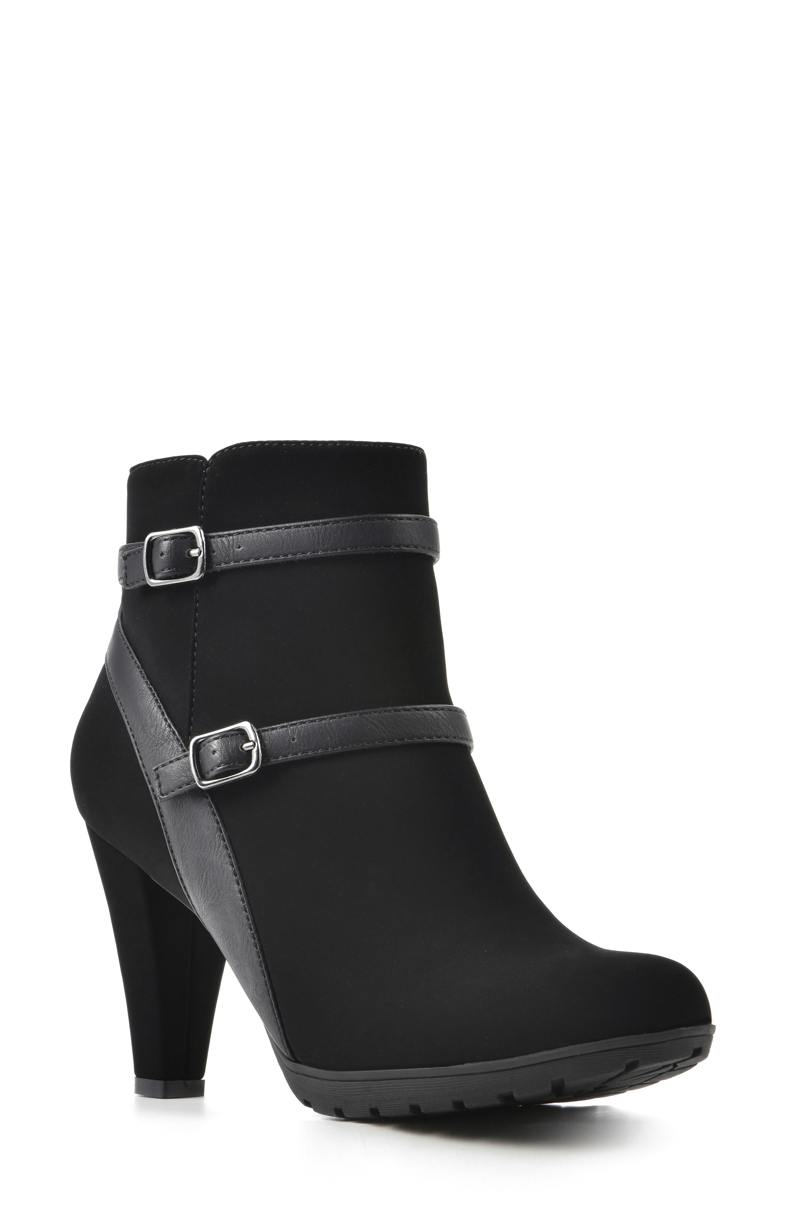 White Mountain Footwear Sebella Buckle Strap Bootie (Women) | Nordstromrack