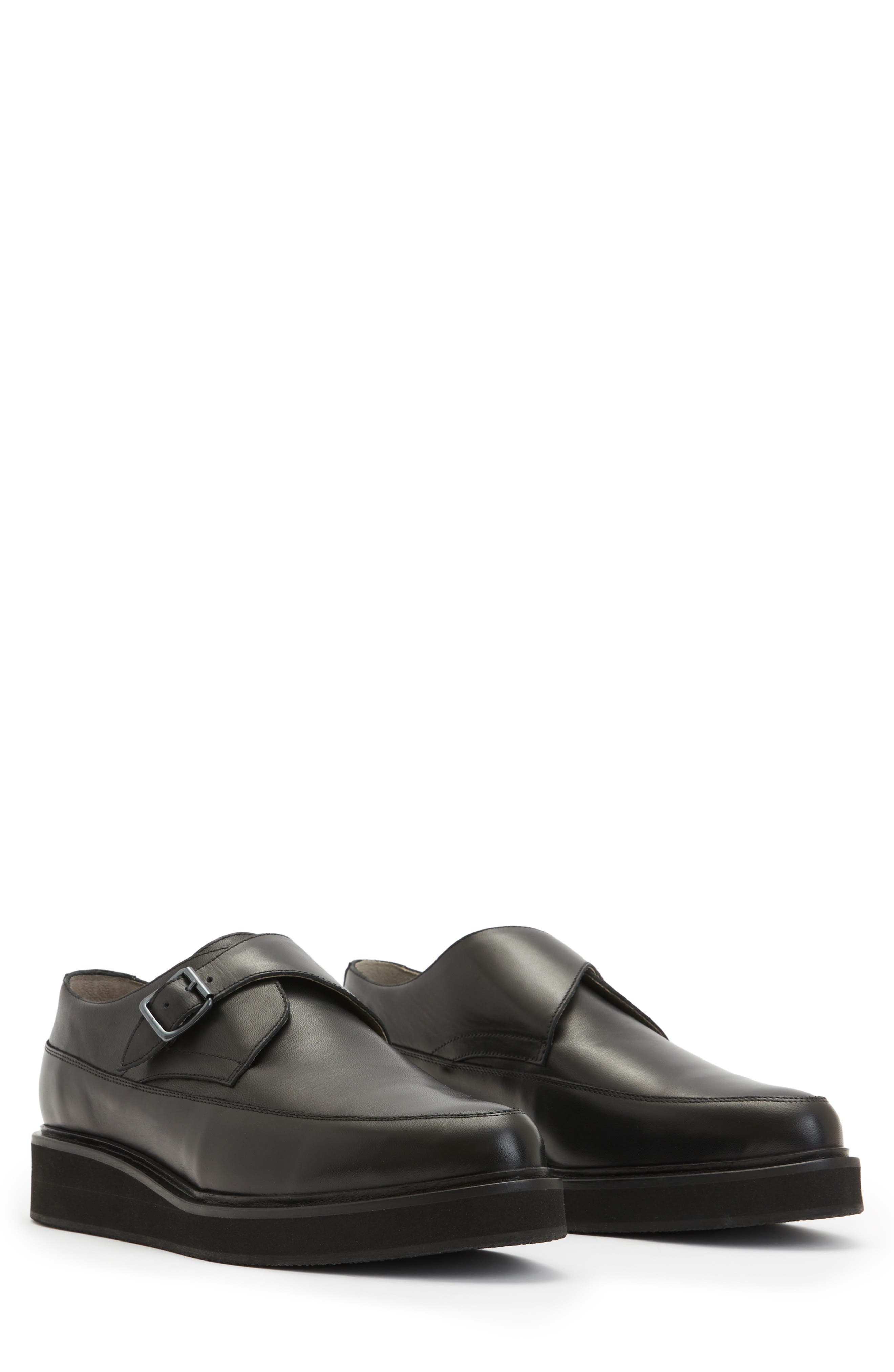 AllSaints Luke Monk Strap Shoe (Men) | Nordstromrack