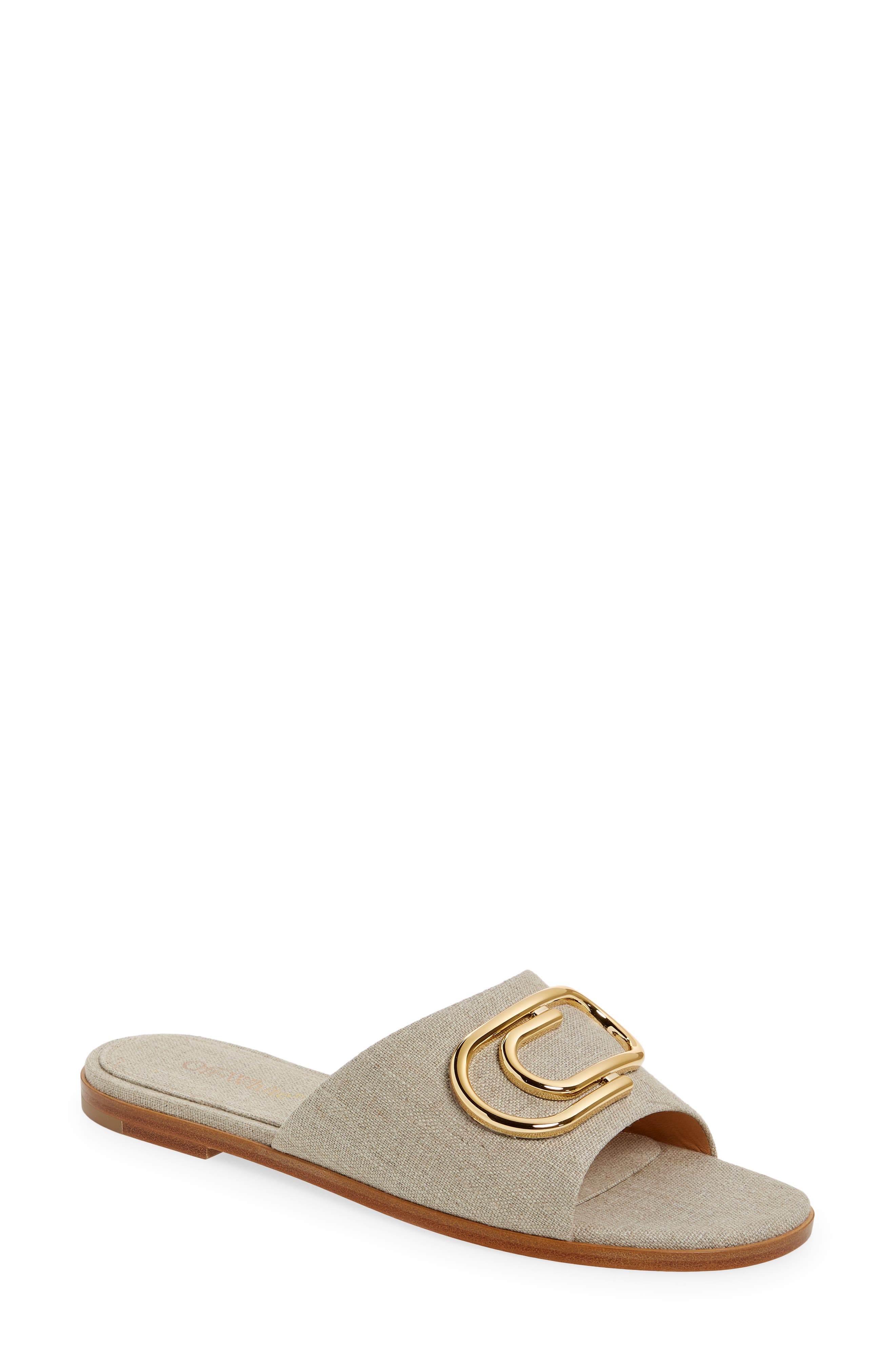 Off-White Paper Clip Slide Sandal (Women) | Nordstromrack